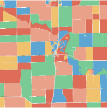 Maposaic: Design your Own Custom Maps Poster with a beautiful and ...