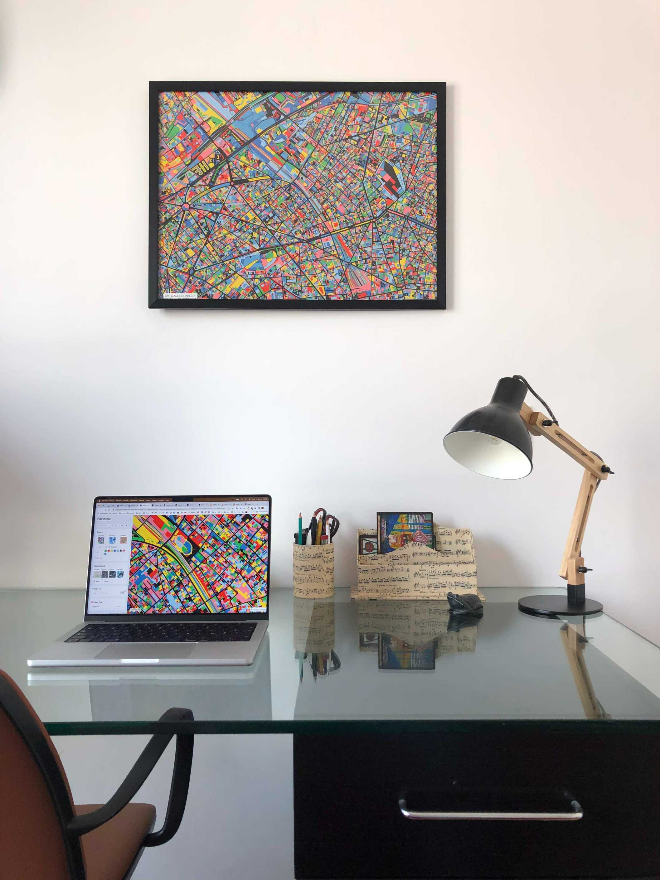 Maposaic: Design your Own Custom Maps Poster with a beautiful and ...